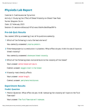 Physioex- activity 7 notes - Physio-ex Activity 7 notes Measuring ...