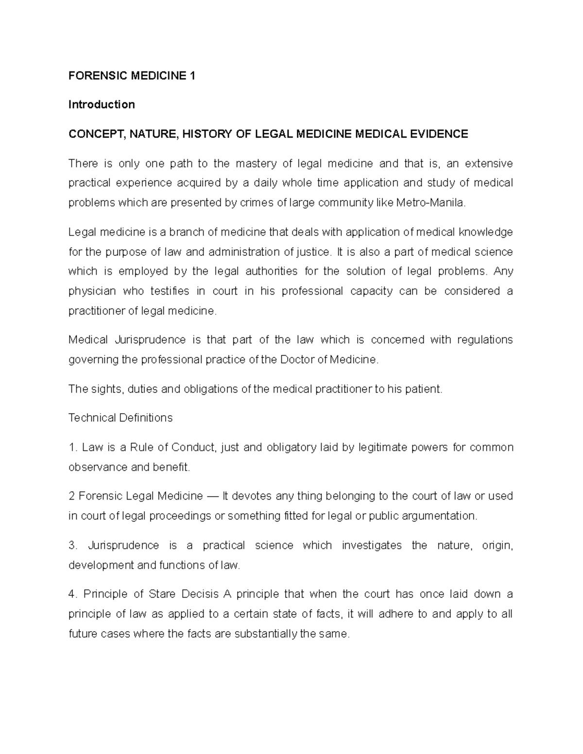 What Is The Difference Between Legal Medicine Forensic Medicine And ...