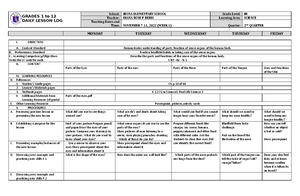DLL Mathematics 3 Q3 W3 - so interesting - GRADES 1 to 12 DAILY LESSON ...