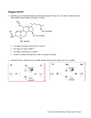 220 rev chp 01 keys - chem - = Review Chapter 01 1. Draw Lewis ...