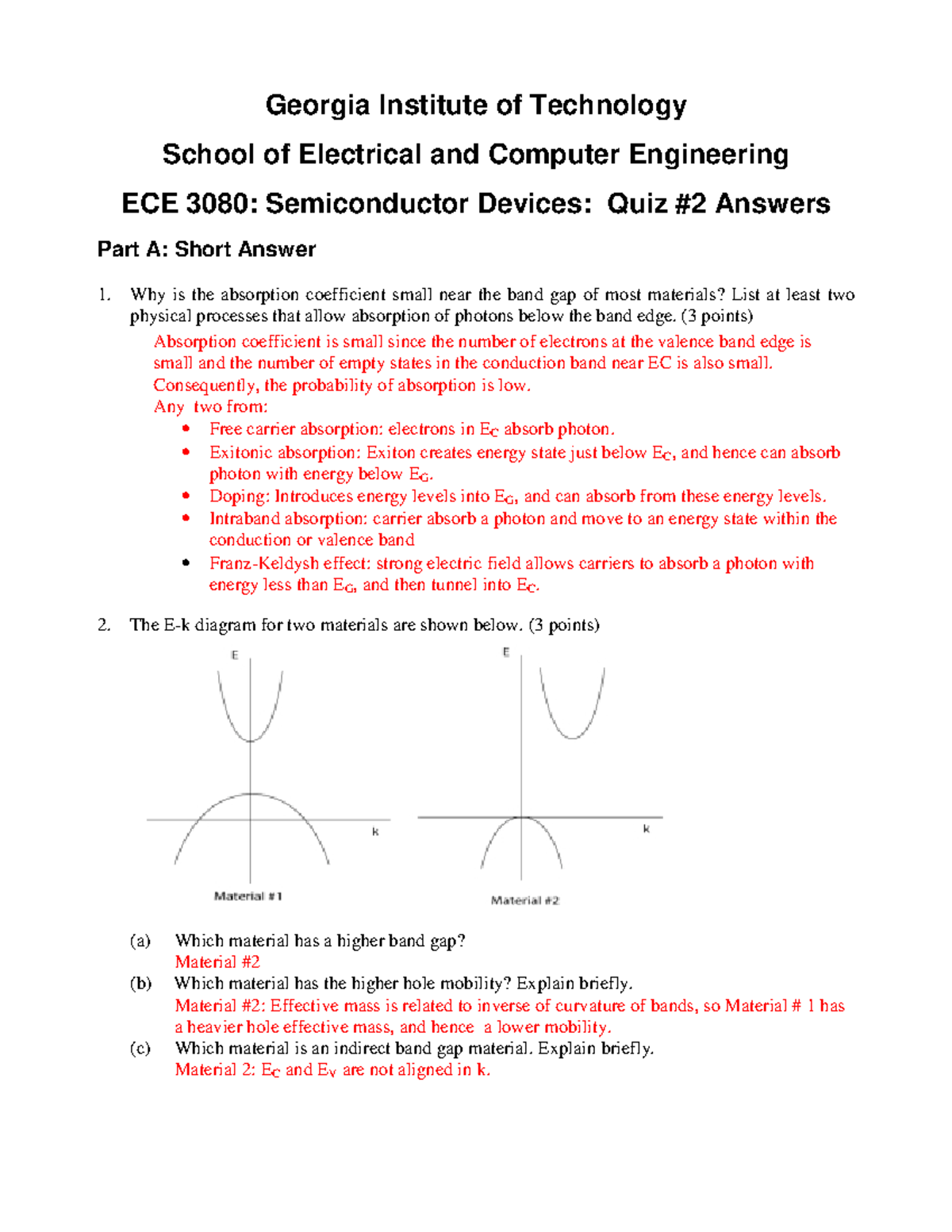 Quiz2-answers - Exam Practice - Georgia Institute of Technology School ...