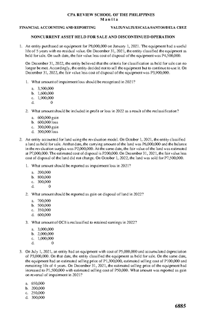 6882 - Revised Conceptual Framework - CPA REVIEW SCHOOL OF THE PHILIPPINES M a n i l a FINANCIAL ...