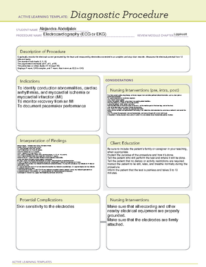 ATI System Disorder breast cancer clinicals - ACTIVE LEARNING TEMPLATES ...