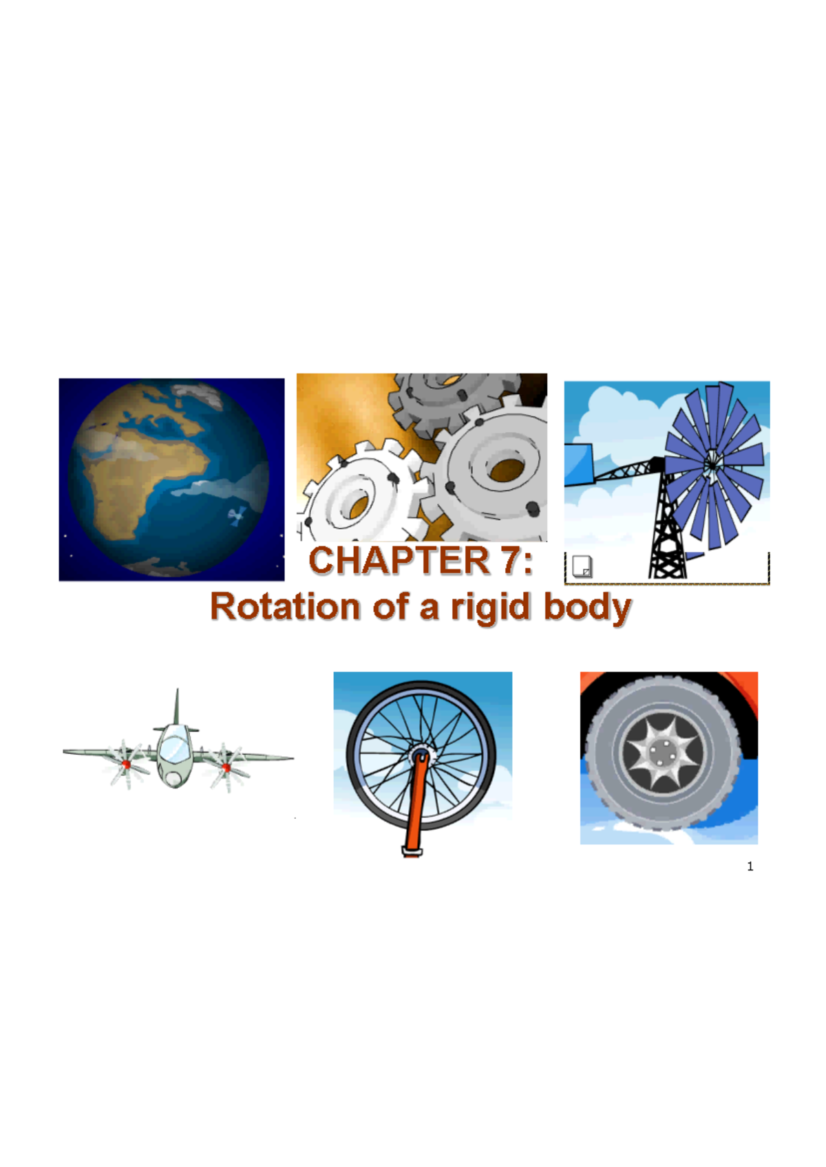 Open NOTA PDT C7 - hope it help - CHAPTER 7: Rotation of a rigid body ...