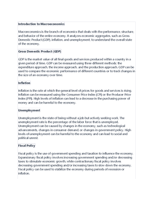 Macroeconomics in the Real World - Business Cycles • Business cycles ...