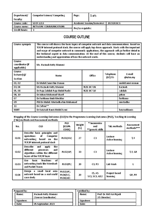 Lab 1 - SEC1213 - Lab Report 1 - Lab 1 Packet Analysis at Application layer by using Wireshark ...