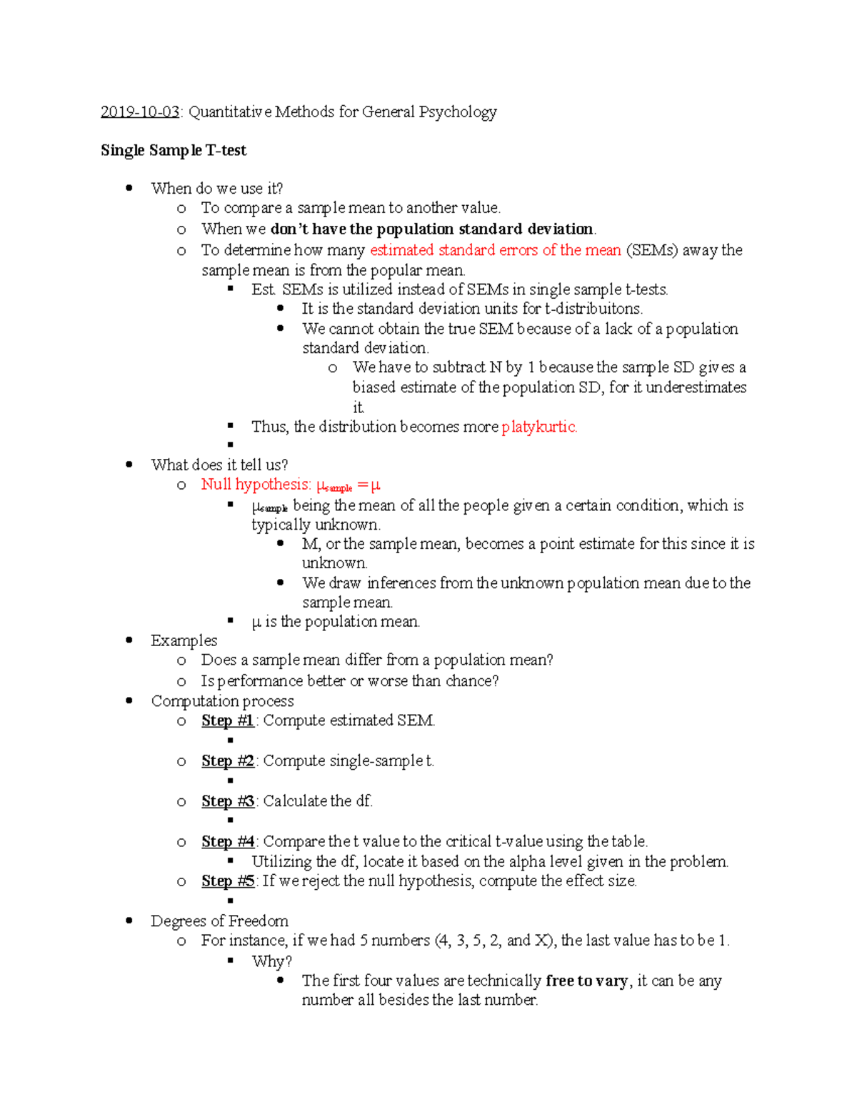 2019-10-02 Quantitative Methods for General Psychology - 2019-10-03 ...