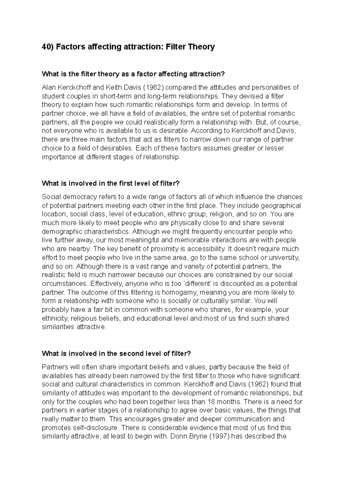 40 - Factors affecting attraction - Filter Theory - 40) Factors ...