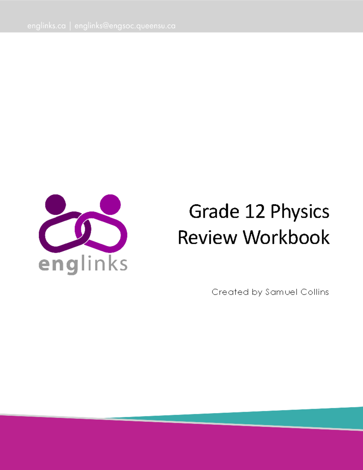 Grade 12 Physics Review Workbook Solutions - Grade 12 Physics Review ...