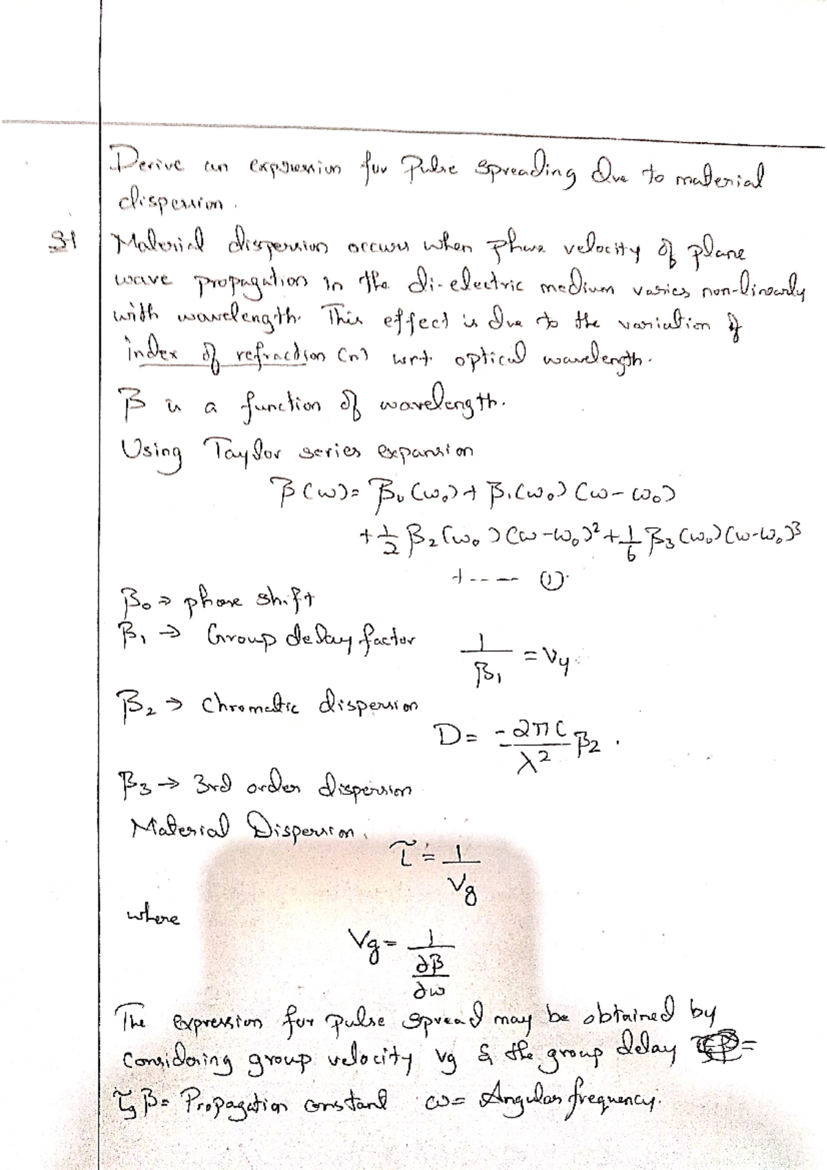 Foc 2nd - assignment - Fiber optic networks - Studocu