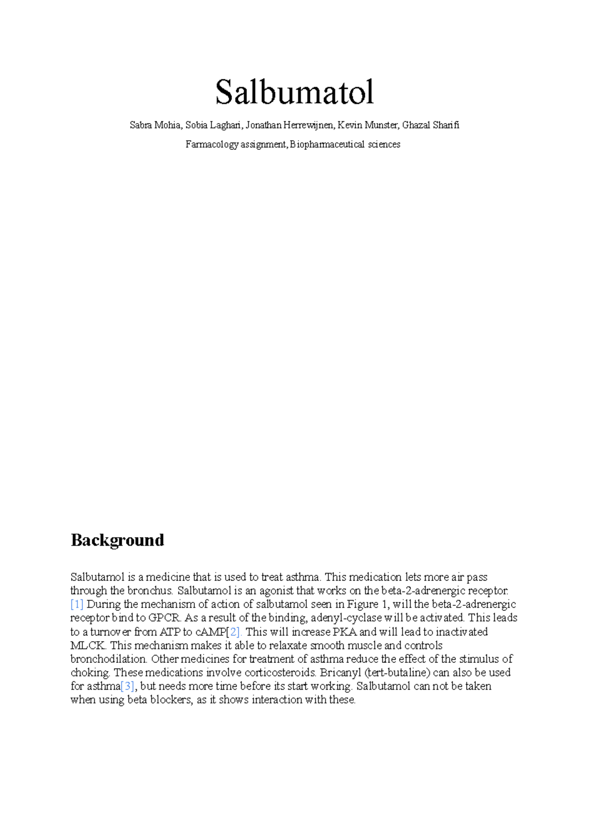 Salbumatol - Salbumatol Sabra Mohia, Sobia Laghari, Jonathan ...