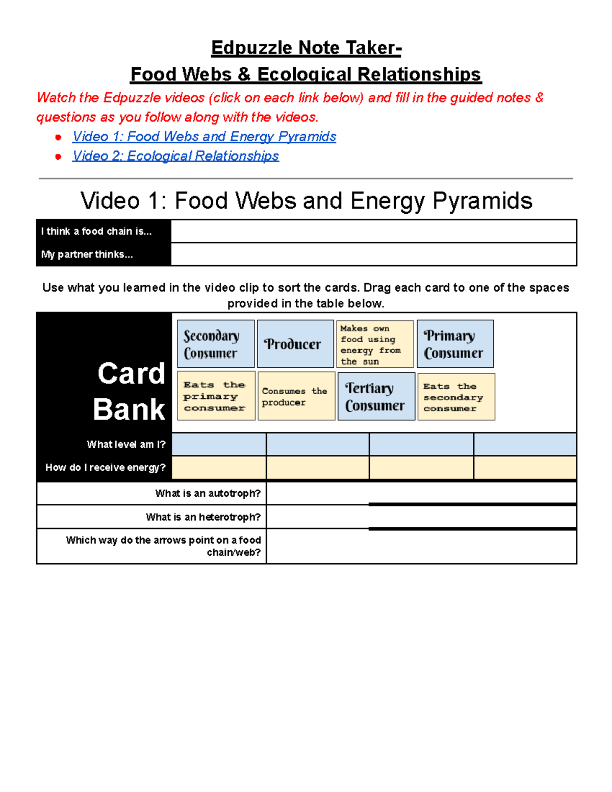 Copy of Copy of Edpuzzle Note Taker- student - Edpuzzle Note Taker ...