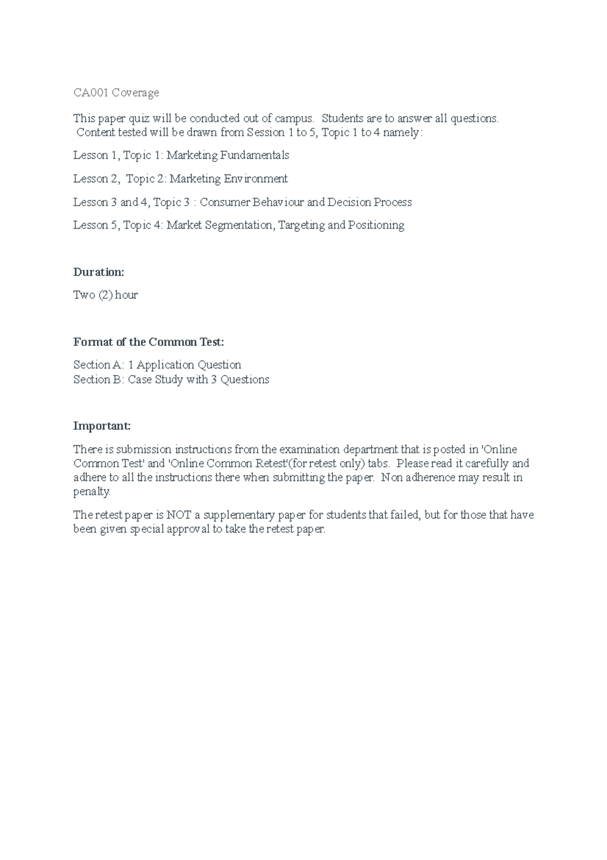 CA001 Coverage - test temple test temple test temple test temple test ...