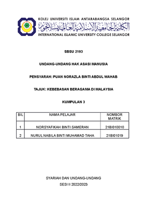 Pendakwa Raya v Hanif Basree bin Abdul Rahman [2008 ] ML - , Arifin ...