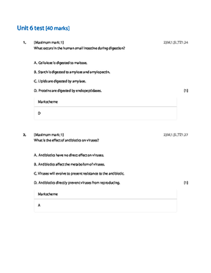 IB Biology 1.1 Introduction to cells - 1 Introduction to Cells 1 What ...