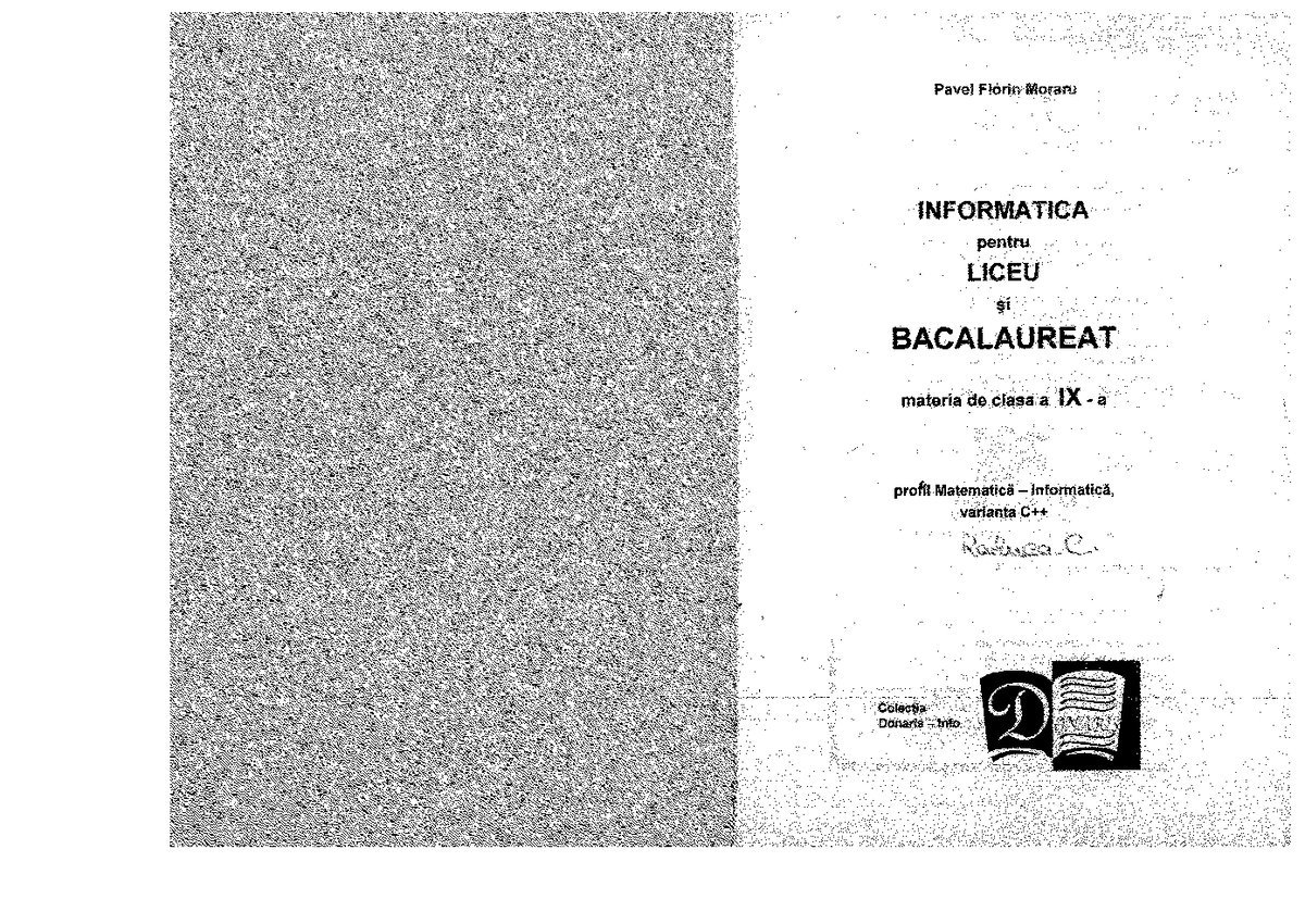 Manual clasa a IX-a - Okh. Gg. Gg hxhxz - Pavel Florin Moraru ...