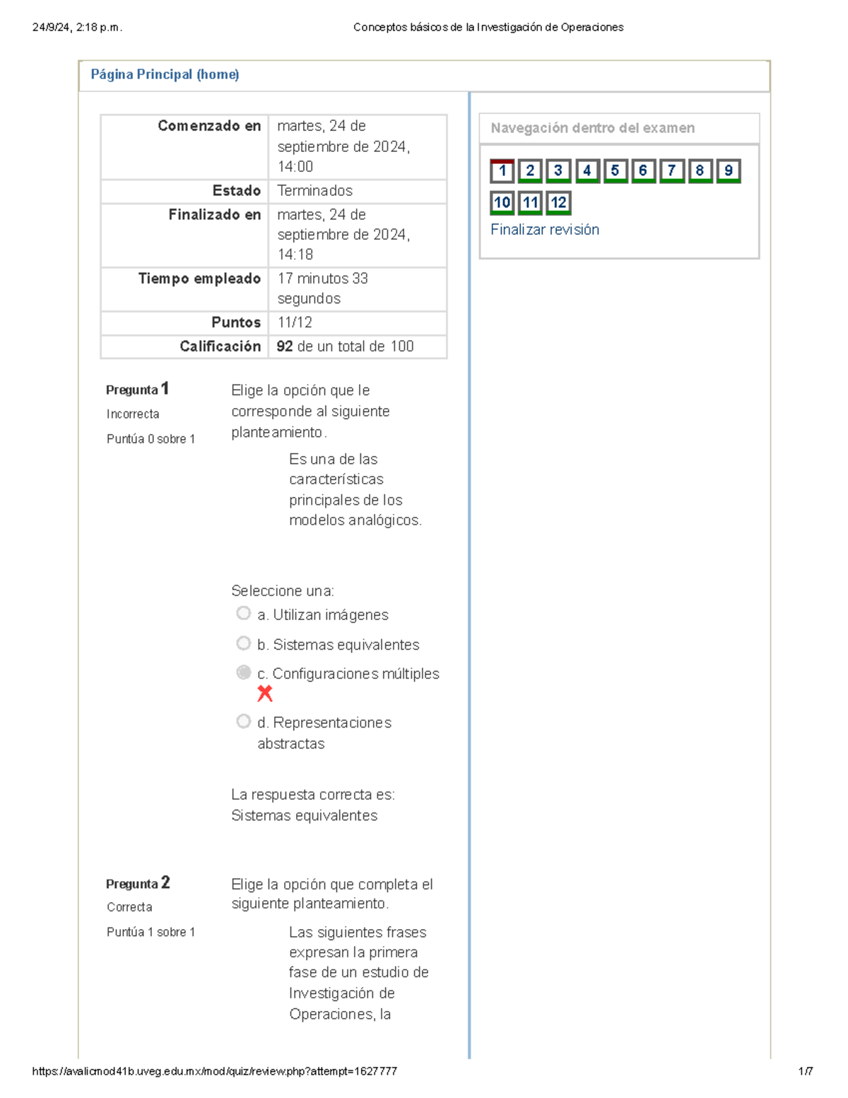Conceptos básicos de la Investigación de Operaciones intento 1 - Página Principal (home ...