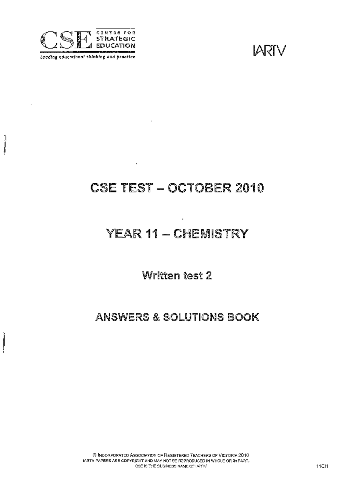 2010 cse unit 2 solutions - Studocu