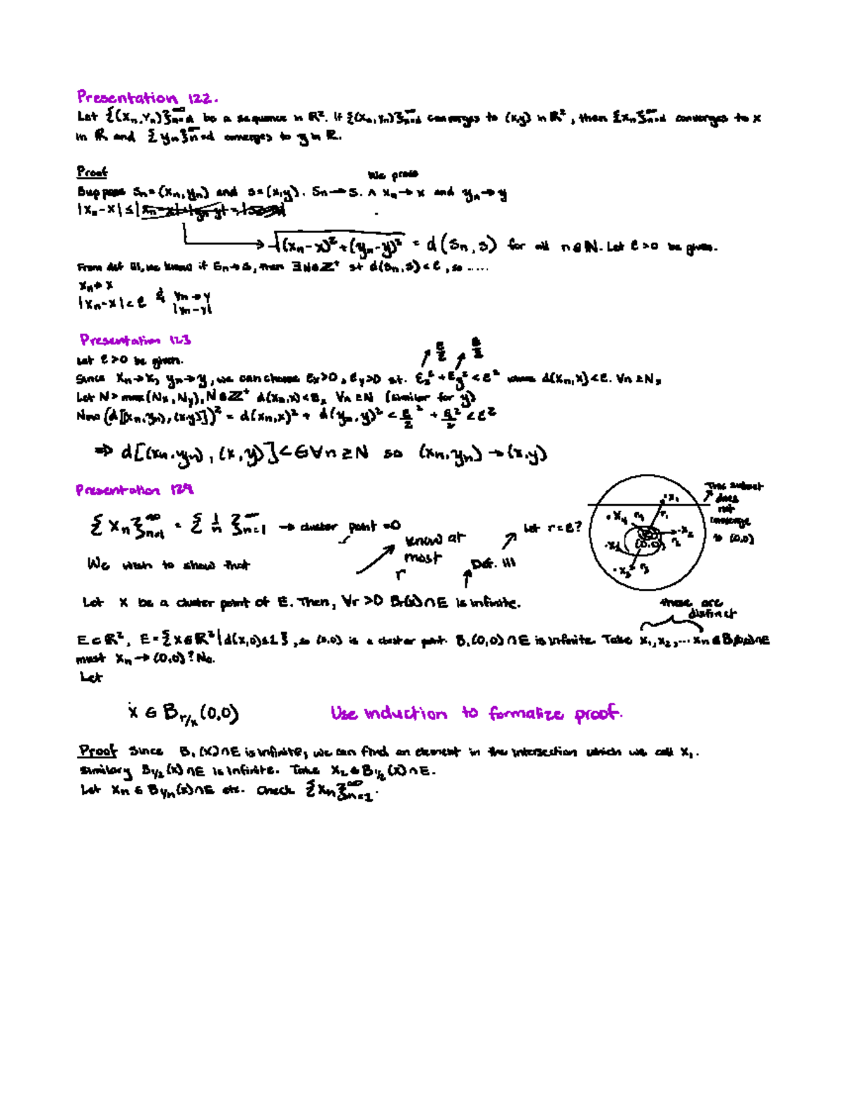 Presentations 122, 123 - MATH 312 - Studocu
