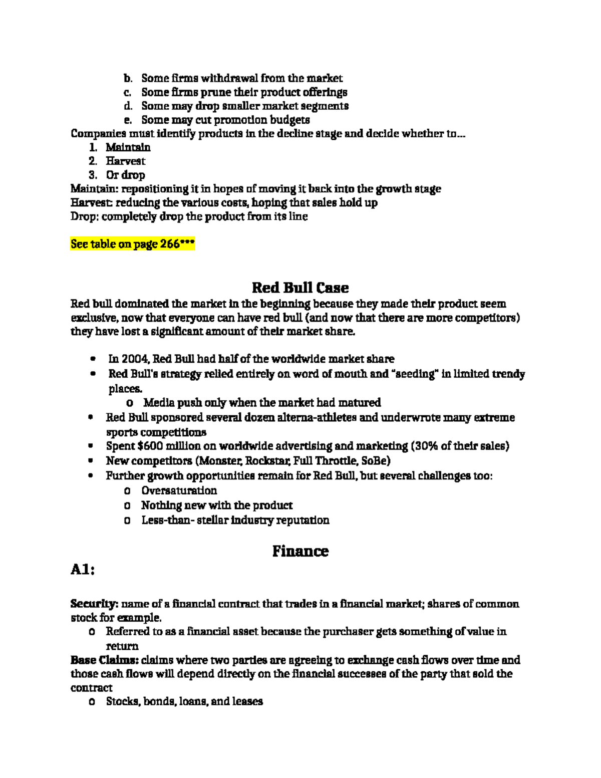 Finance Midterm Study Guide - BUS F370 - Studocu