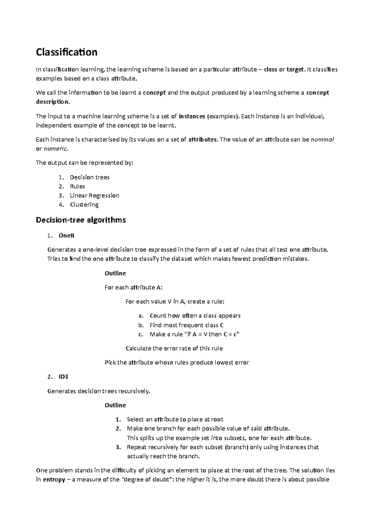 Classification Algorithms - Classification In classification learning ...