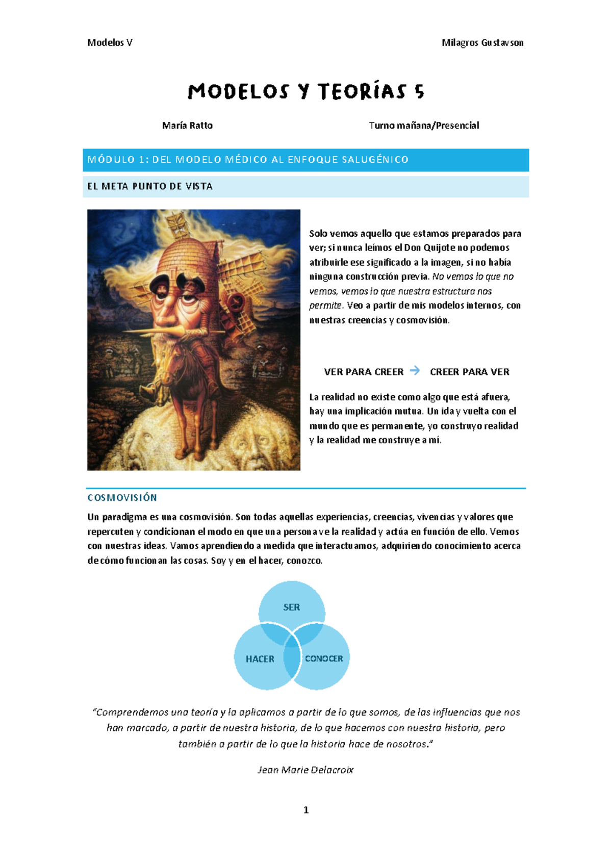 Final Modelos V - María Ratto Turno mañana/Presencial MÓDULO 1: DEL ...