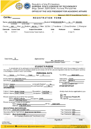 Letter of intent dep ed - FHFHDHDHHSSHSH - February 06, 202 4 To: Dr ...