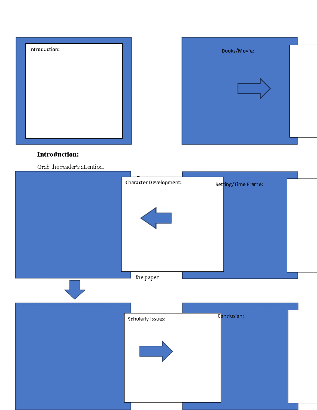 Storyboard - Introduction: Grab the reader's attention. Create your ...