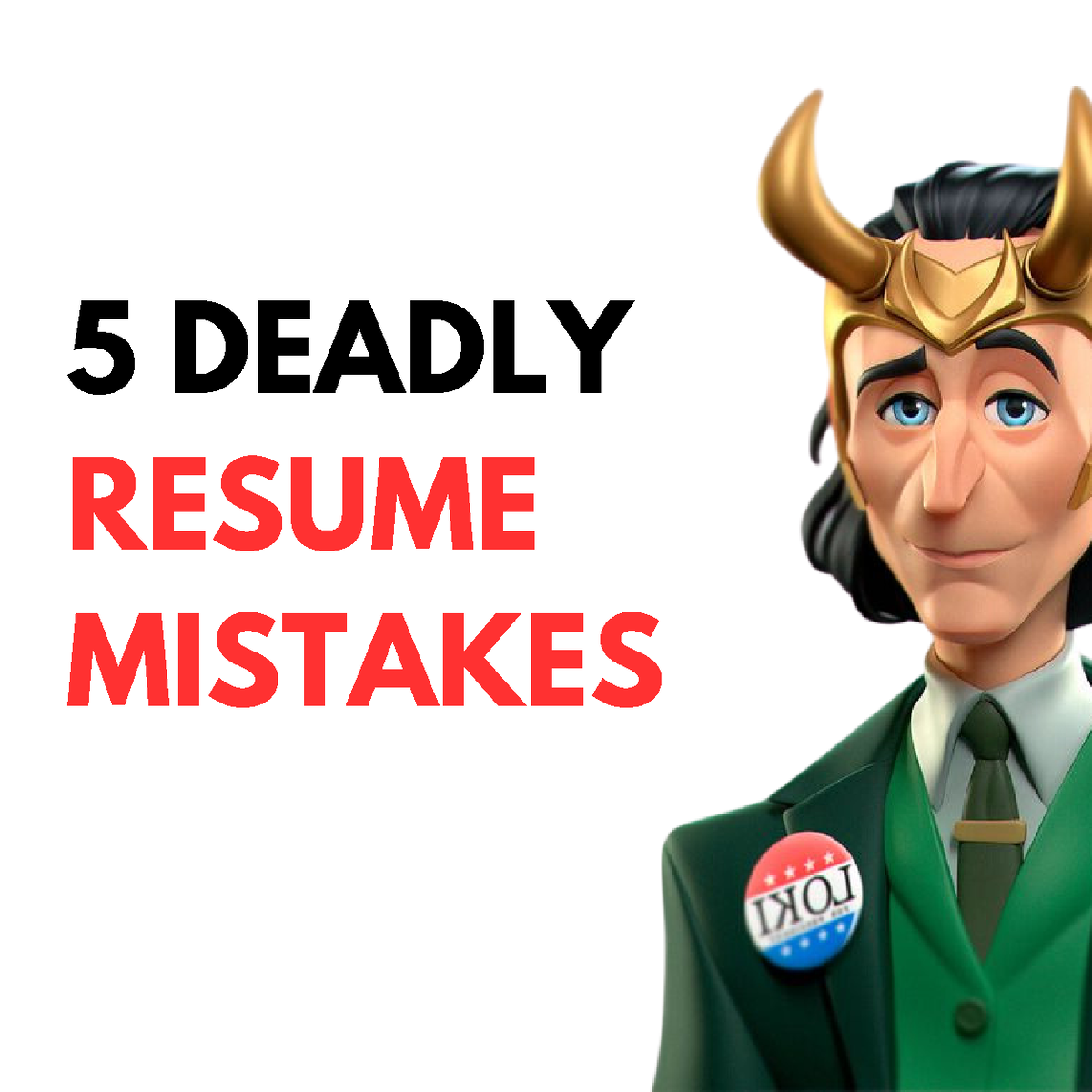 5 Deadly Resume Mistake - 5 DEADLY RESUME MISTAKES Unprofessional ...