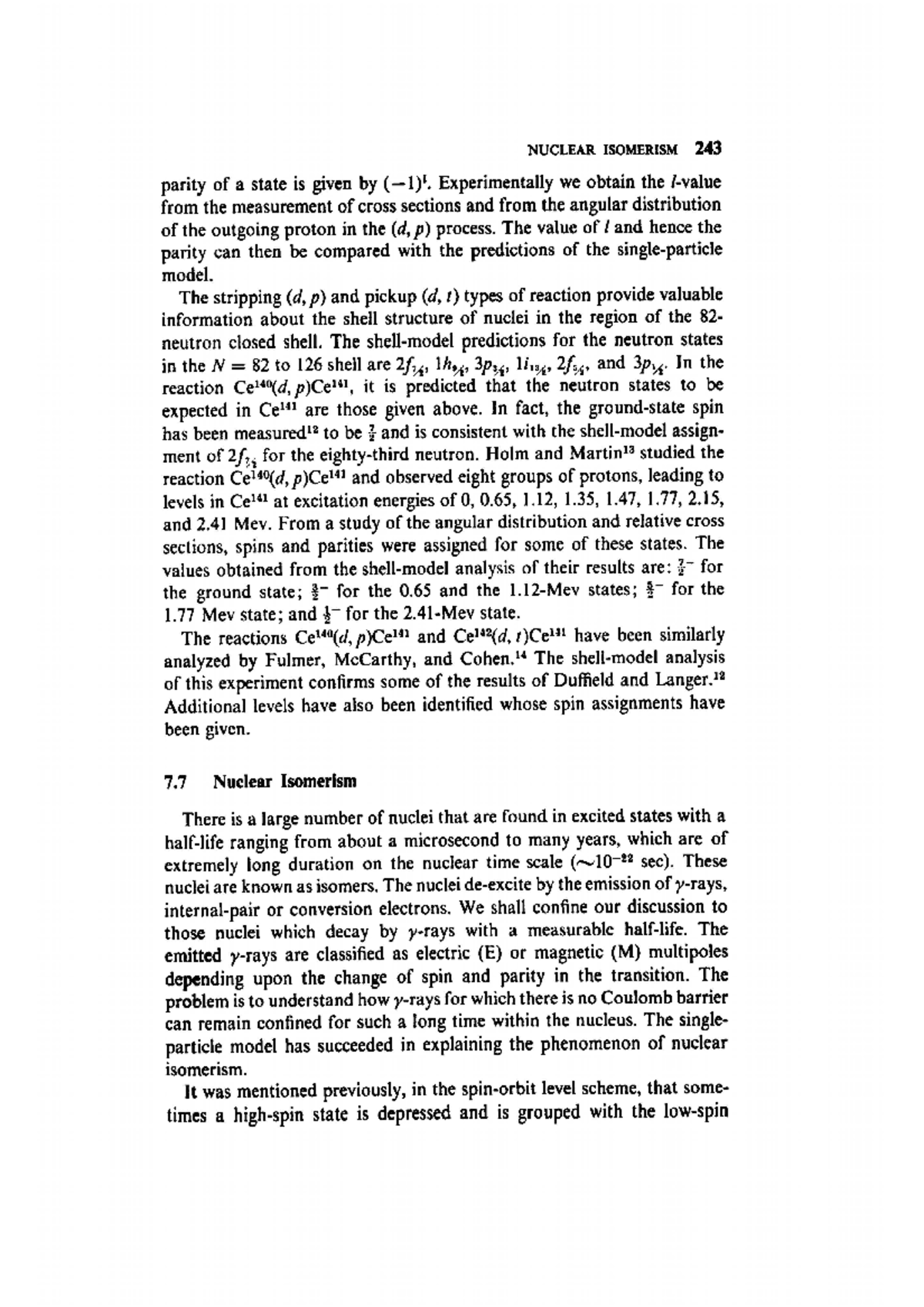 Nuclear Isomerism - Masters of science PHYSICS - Studocu