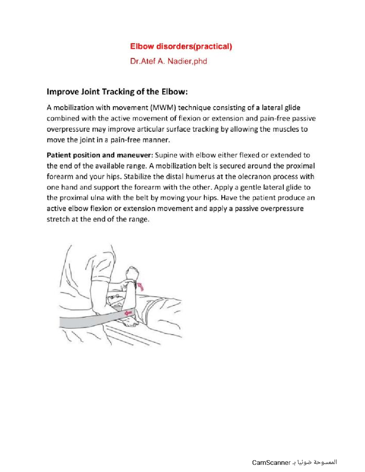 Elbow - Physiology - Studocu