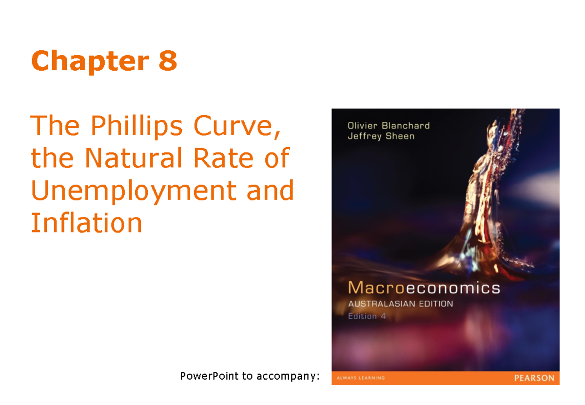 Lecture - Week 6 - Chapter 8 The Phillips Curve, the Natural Rate of ...