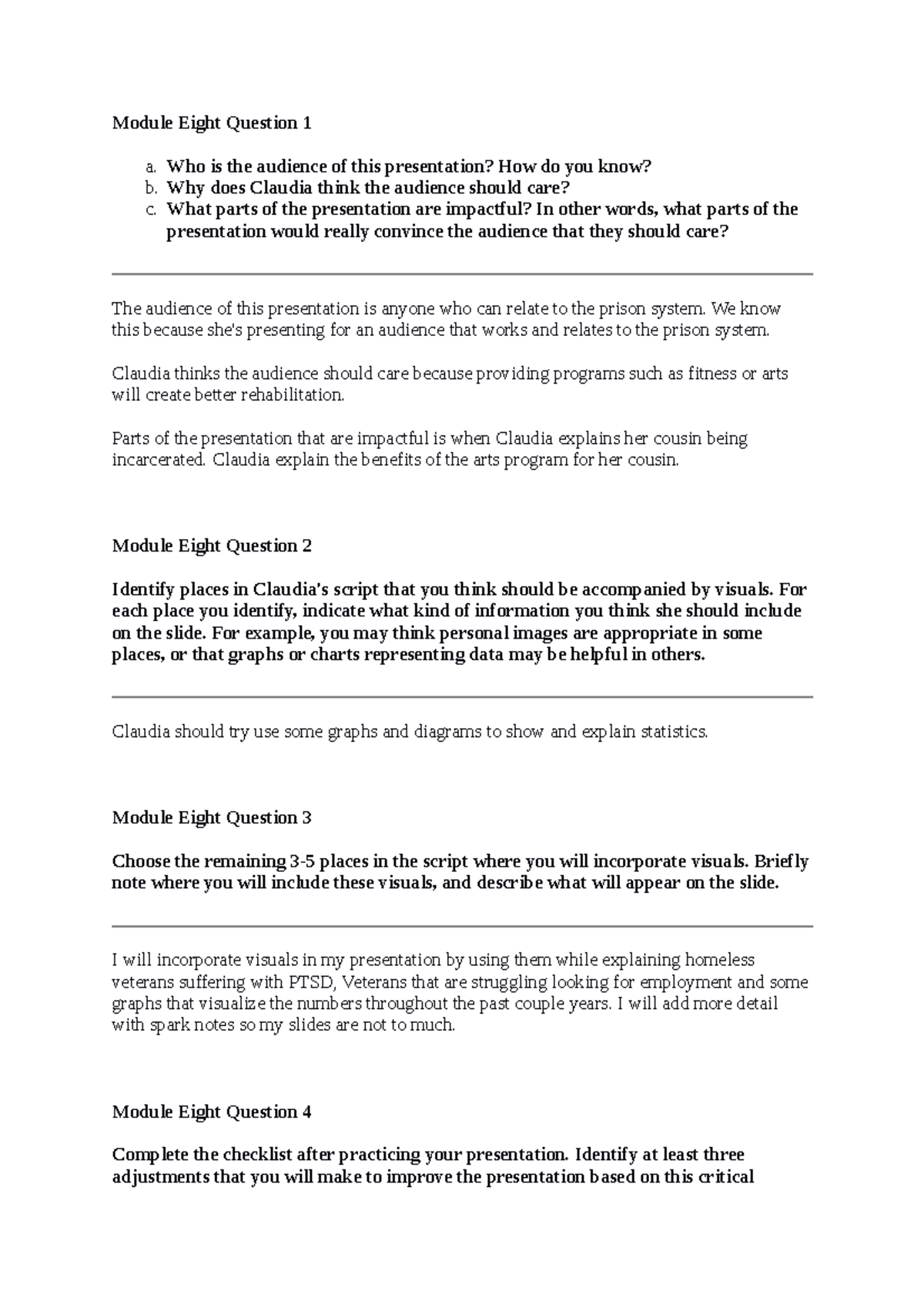 Alana Davis SCS 200 Applied Social Sciences-7 - Module Eight Question 1 ...
