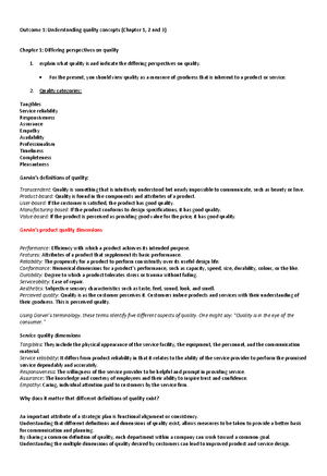 MNO2602 Assignment 3 (Semester 2) - MNO Quality Management and ...
