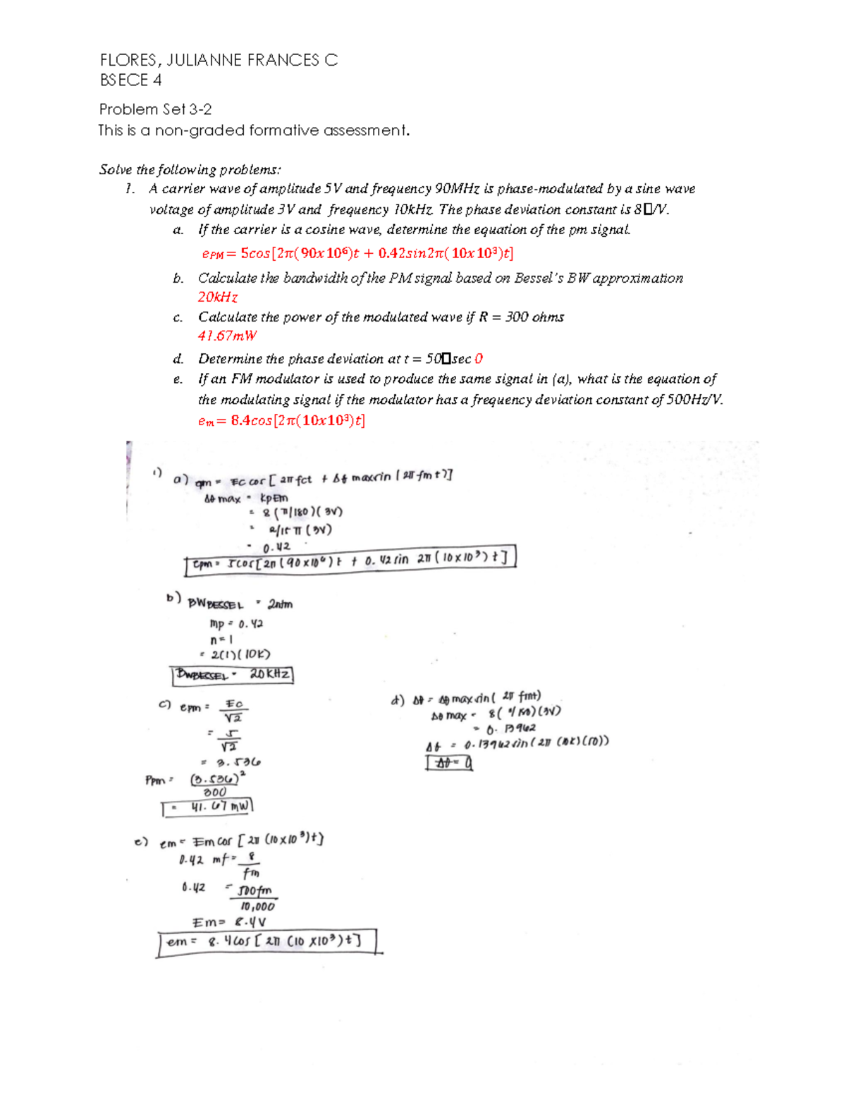 Problem-Set-3-2 - BSECE 4 Problem Set 3- 2 This is a non-graded formative assessment. Solve the ...
