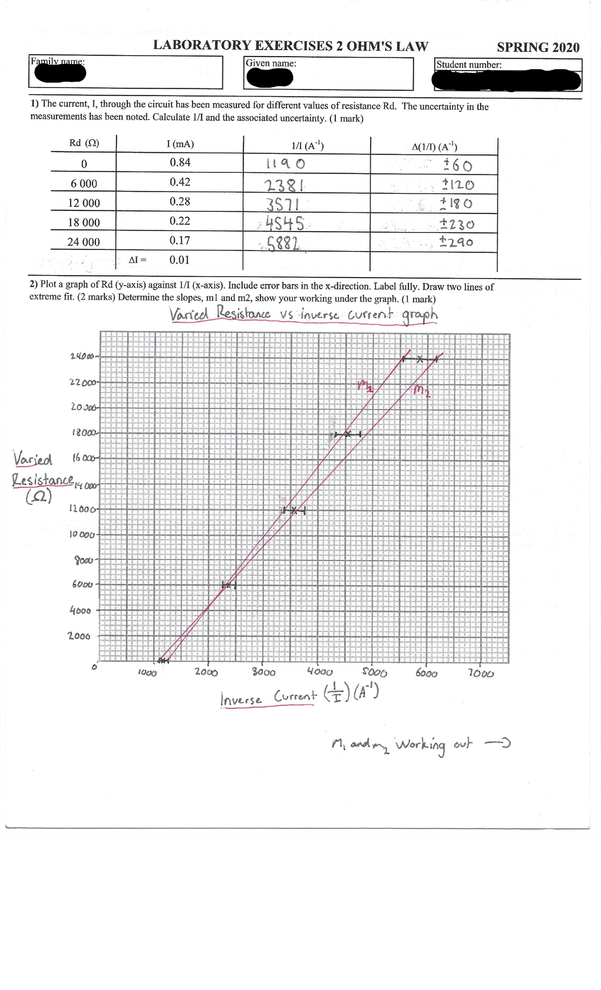 PHYS143 lab 1 - PHYS143 - Studocu
