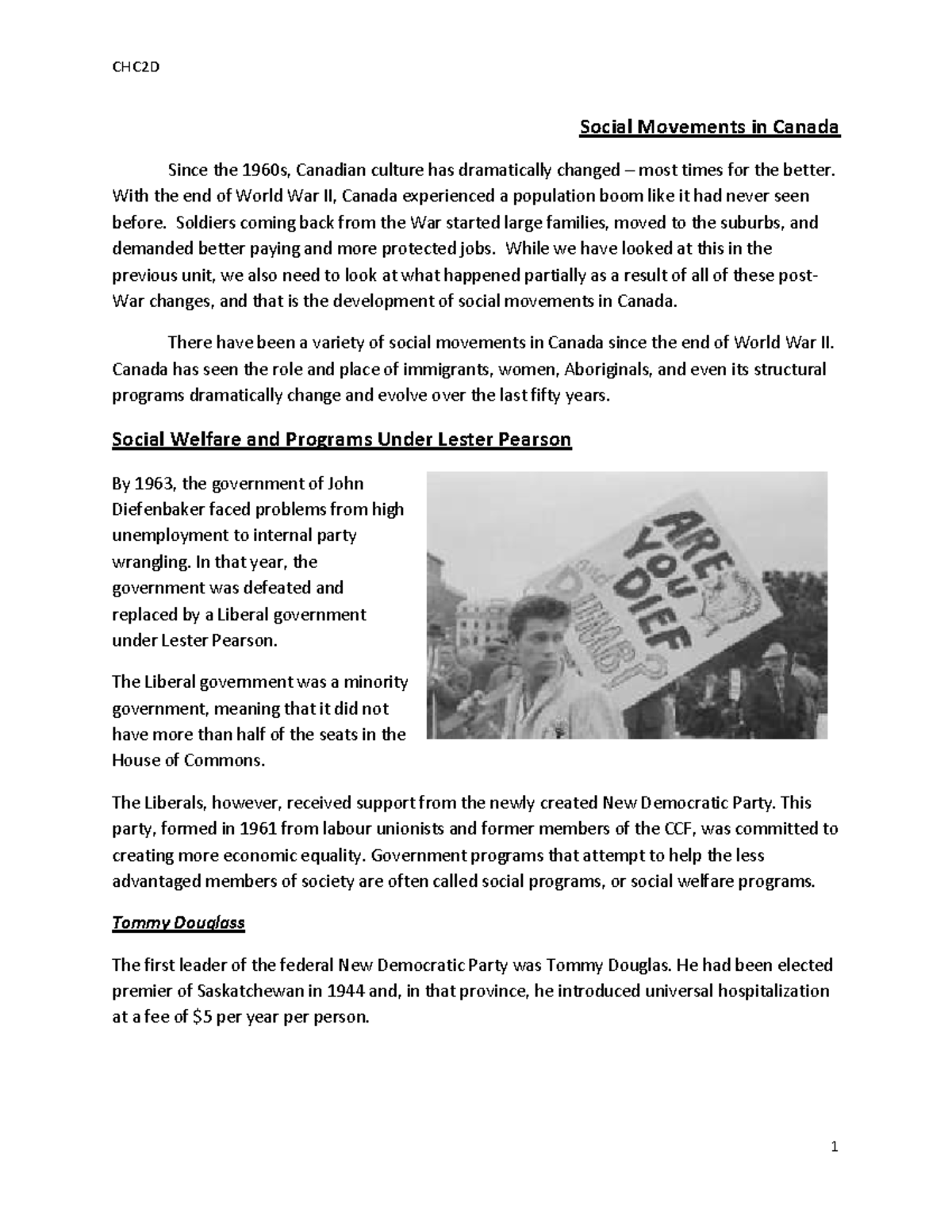 Social+Movements+in+Canada - Social Movements in Canada Since the 1960s ...