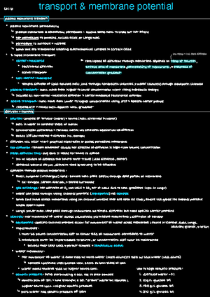 BIOL 3430 Notes Chapter 2 - CHAPTER 2 Since physiological processes are ...