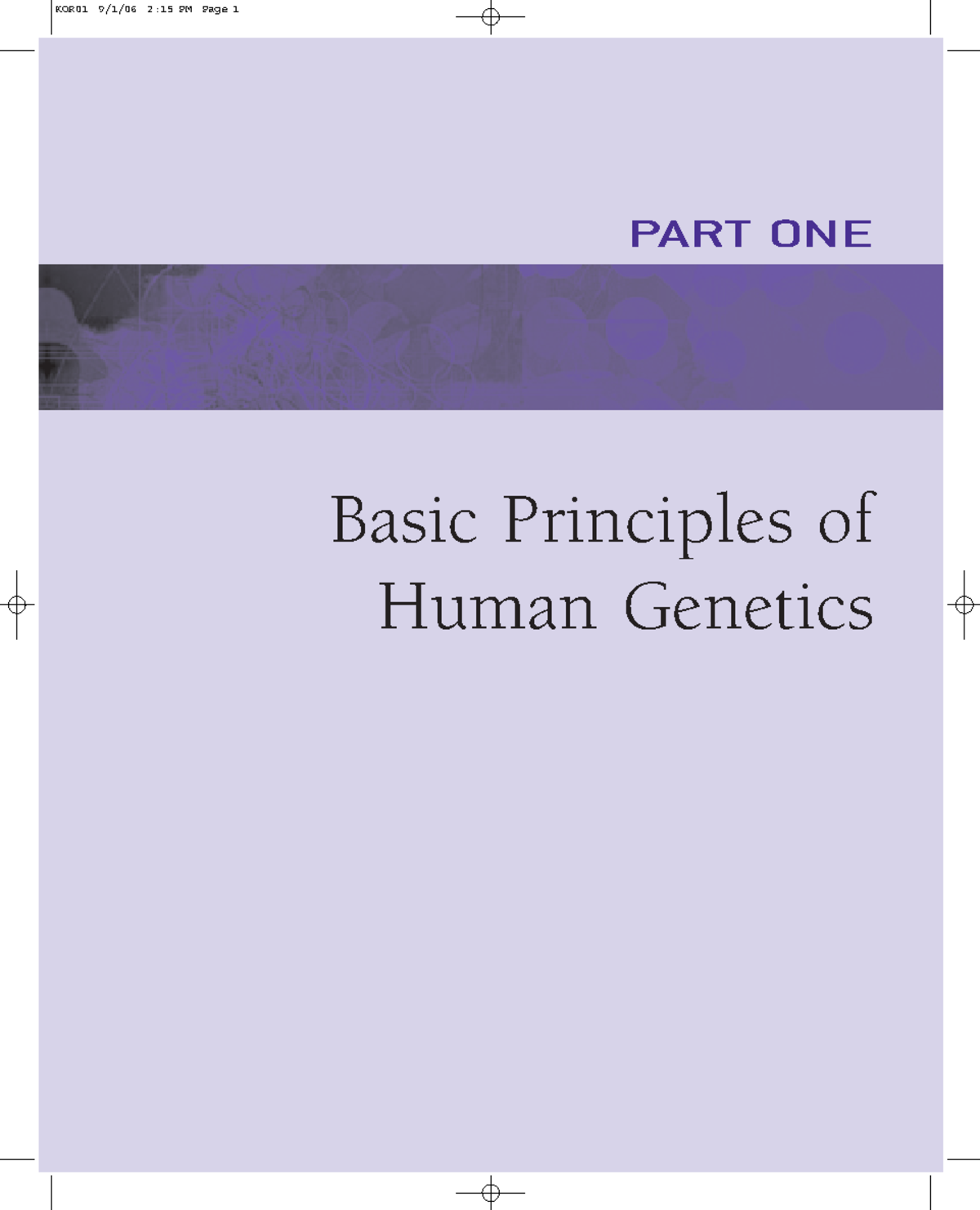 Seminario 1-DNA structure and function - PART ONE Basic Principles of ...