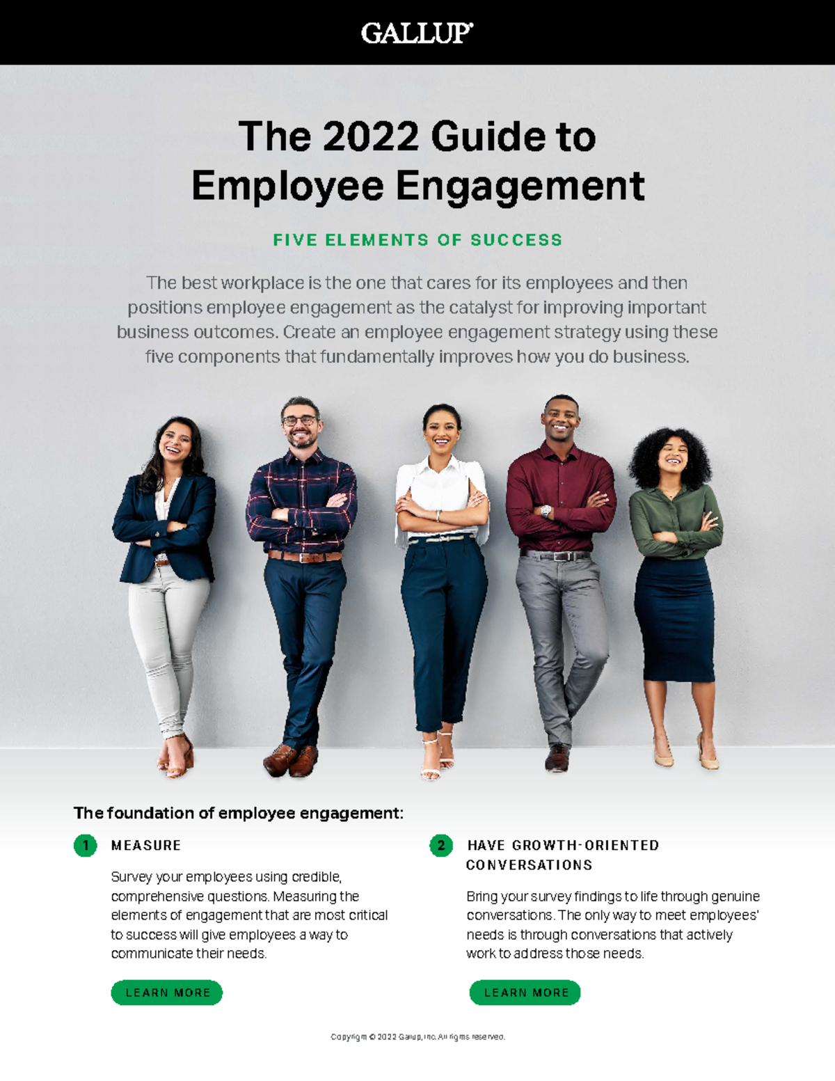 Guide to Employee Engagement in 2022 - Gallup - The 2022 Guide to ...