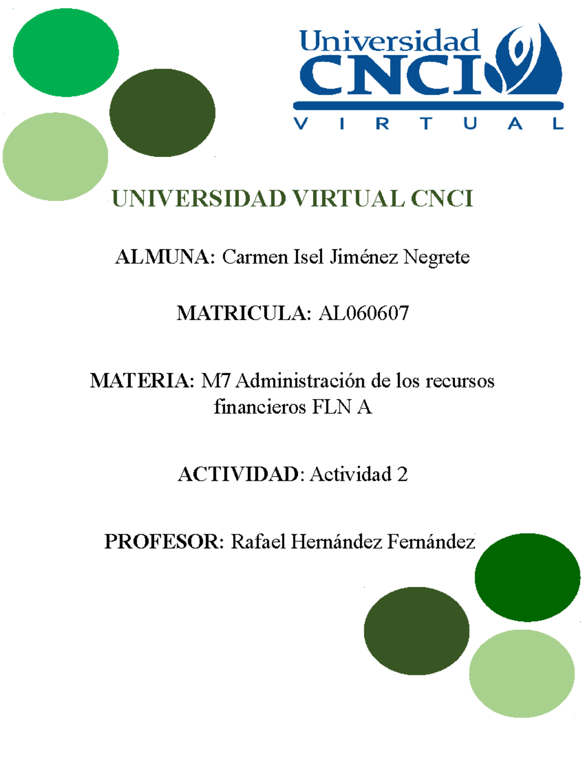 Universidad Virtual CNCI ACTI 2 MAPA - UNIVERSIDAD VIRTUAL CNCI ALMUNA ...