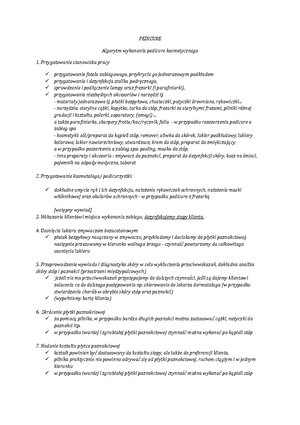 Typy Cer - RODZAJE CER Wywiad Zaczynając zabieg zawsze musimy ...