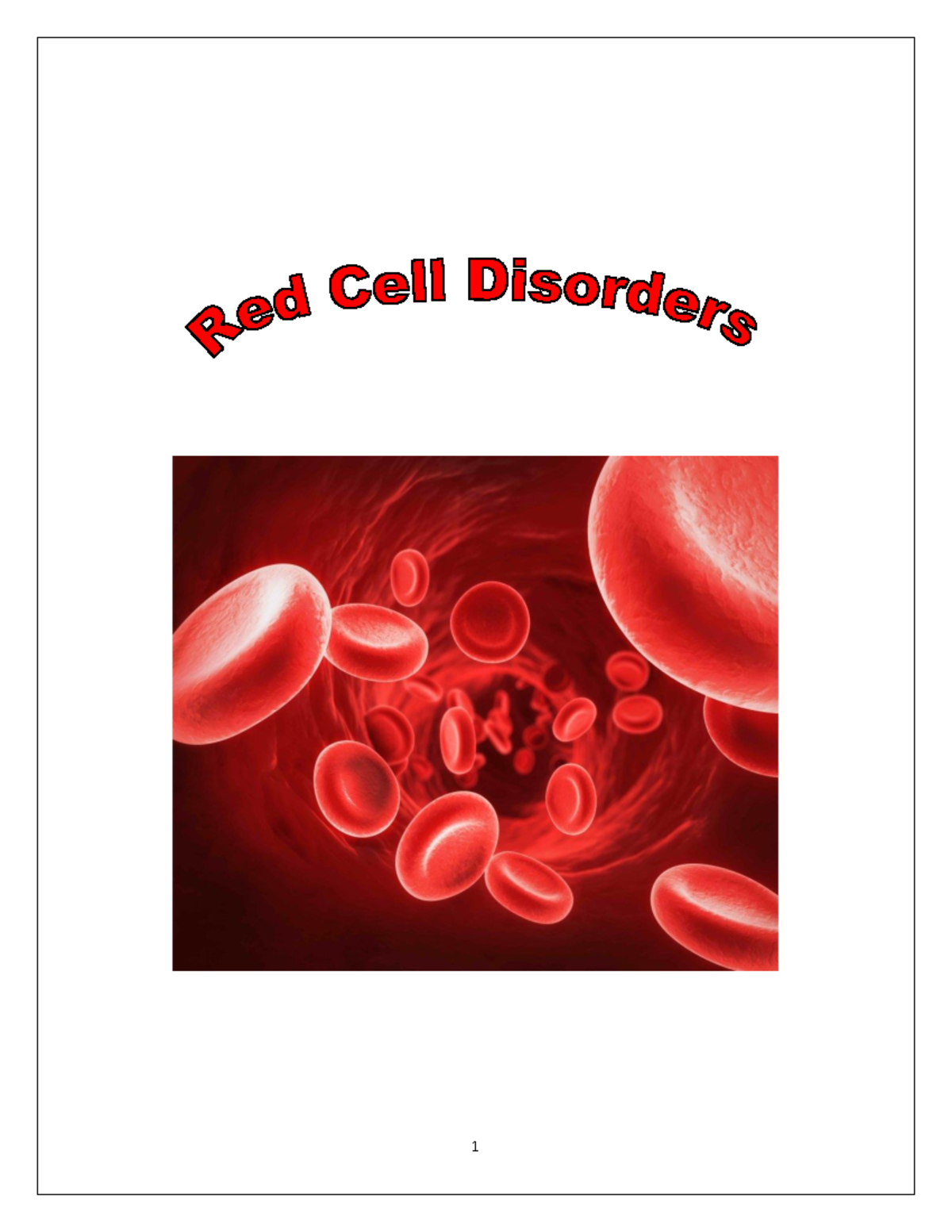 Dr Abeer Mohamed - RBcs disorders - mini - Red Cells Disorders ...