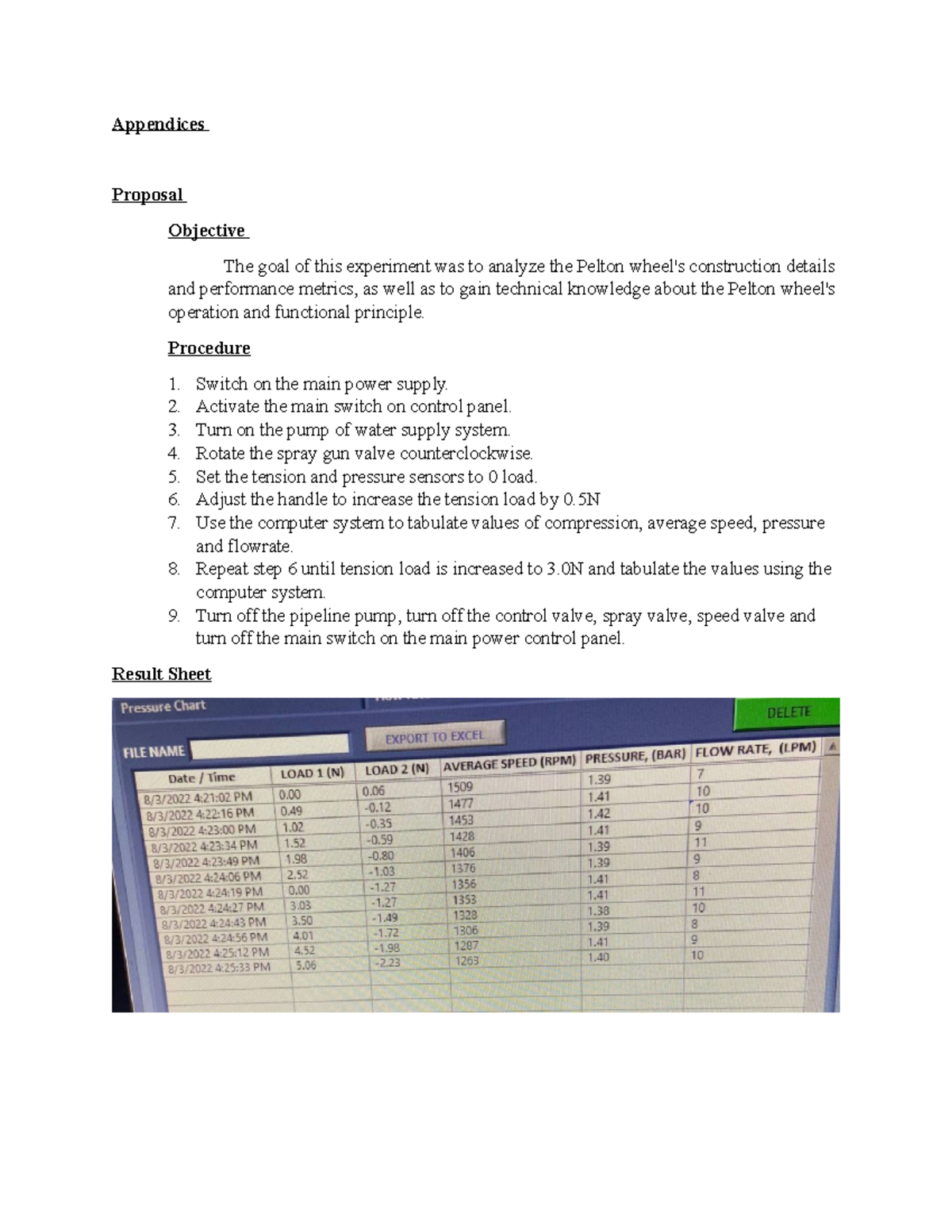 Proposal Open Ended - Appendices Proposal Objective The goal of this ...