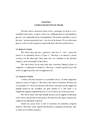 11) Design Calculation OF Frame - 78 APPENDIX A TABLES Table A. Methods ...