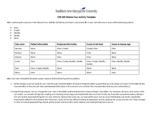 CYB 230 Module Four Lab Worksheet DL - CYB 230 Module Four Lab ...