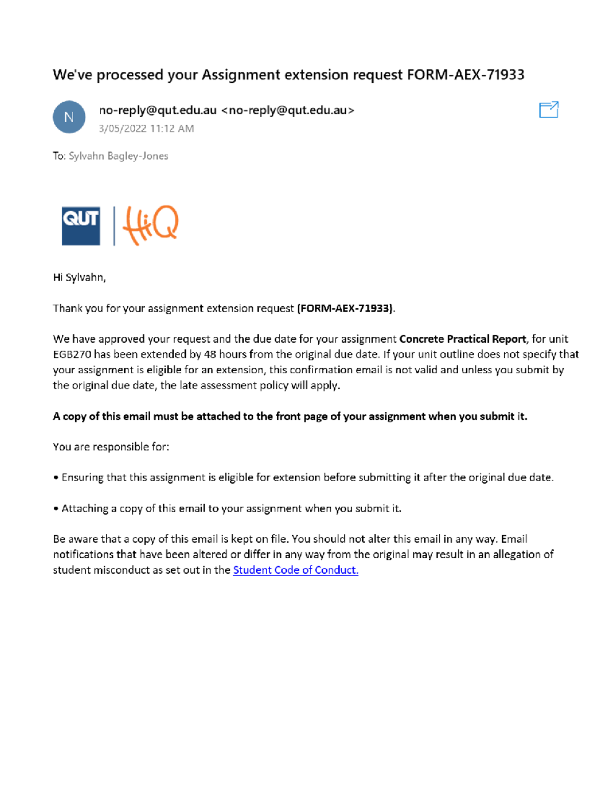 Prac 1 Assignment (EGB270) - EGB Civil Engineering Materials Assessment 1 Concrete Mixing ...