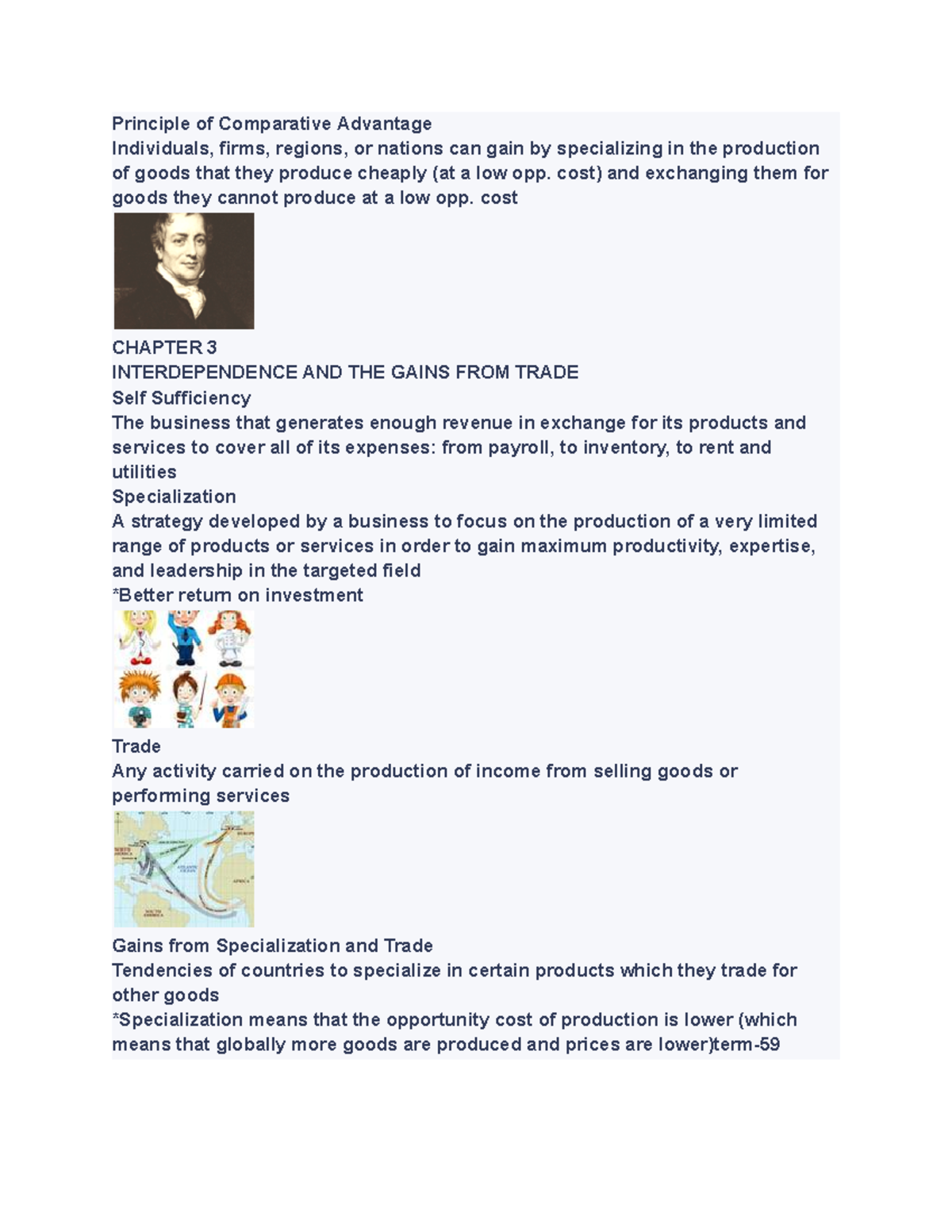 ECO201 #13 (18) - EXAM HELP! - Principle of Comparative Advantage ...