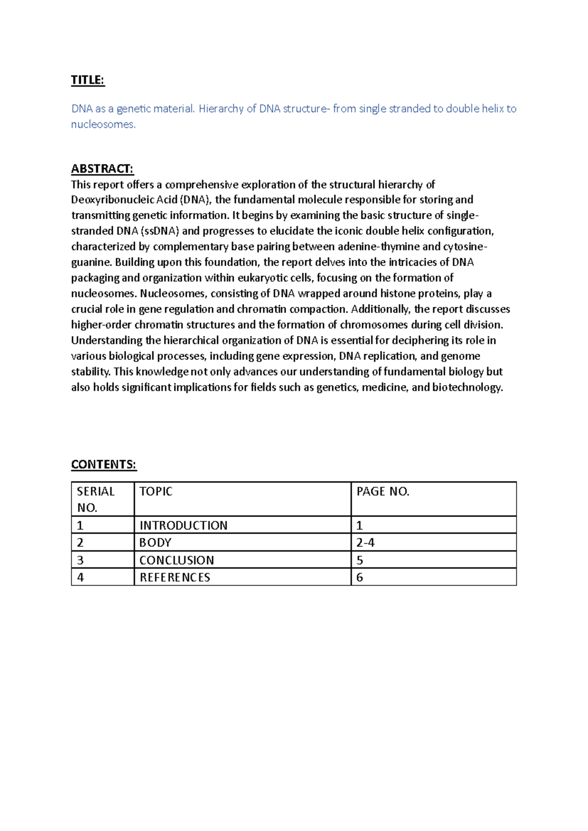 Biology CA2 final - This deals with genetics and the structure of DNA ...