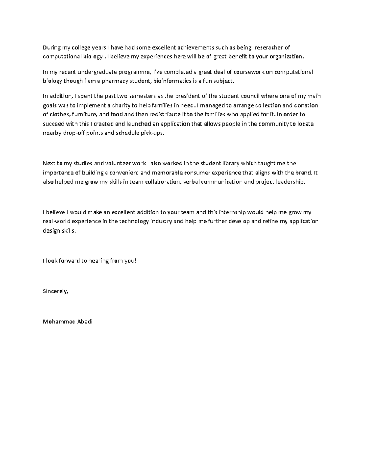 During my colle-WPS Office - During my college years I have had some ...
